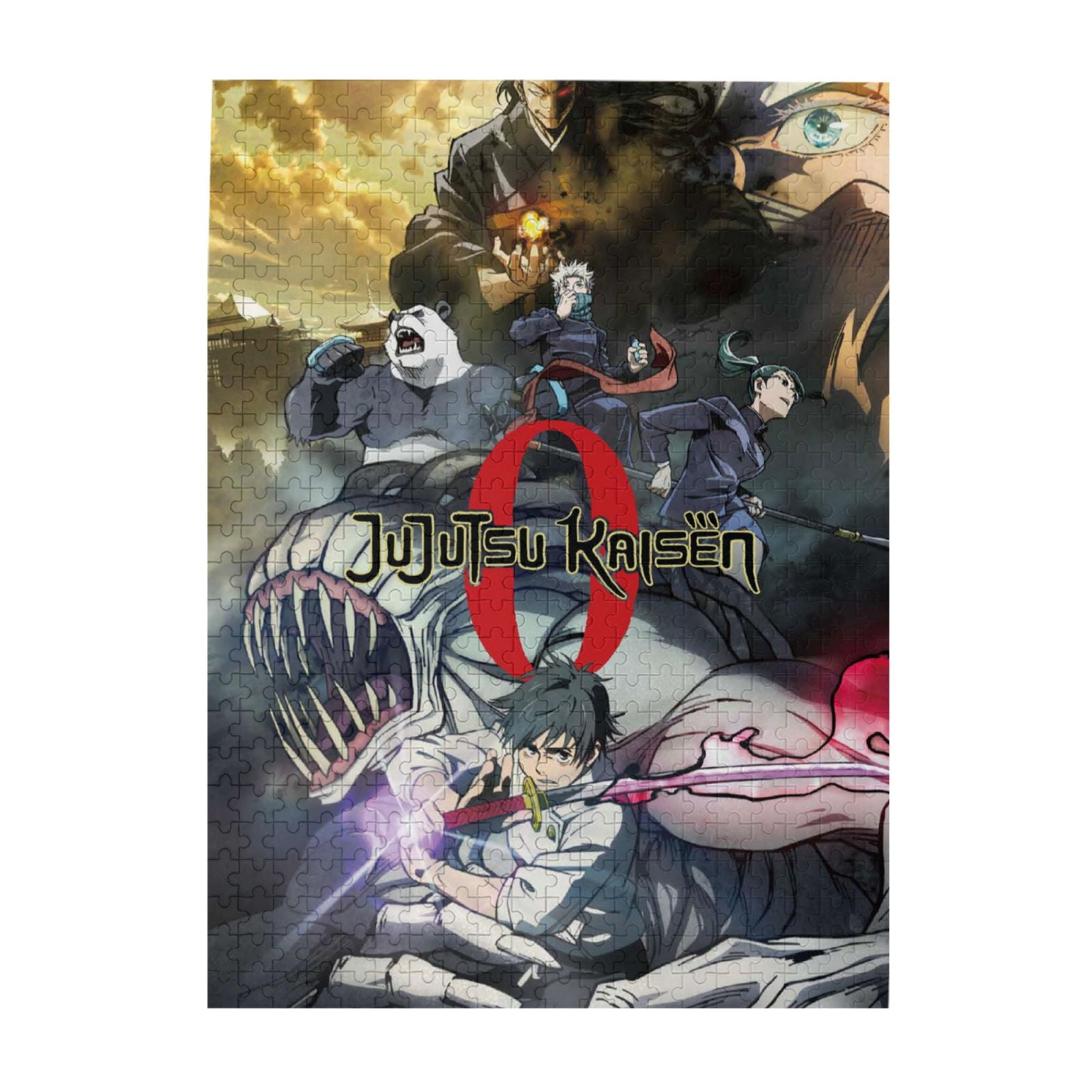 Anime Jujutsu Kaisen Jigsaw Puzzle Relax Toy Intellectual Decompressing ...