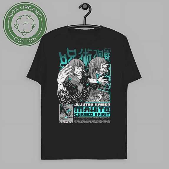 Anime Jujutsu Kaisen Mahito Curse Short Sleeve T-shirt Soft Shirt All ...