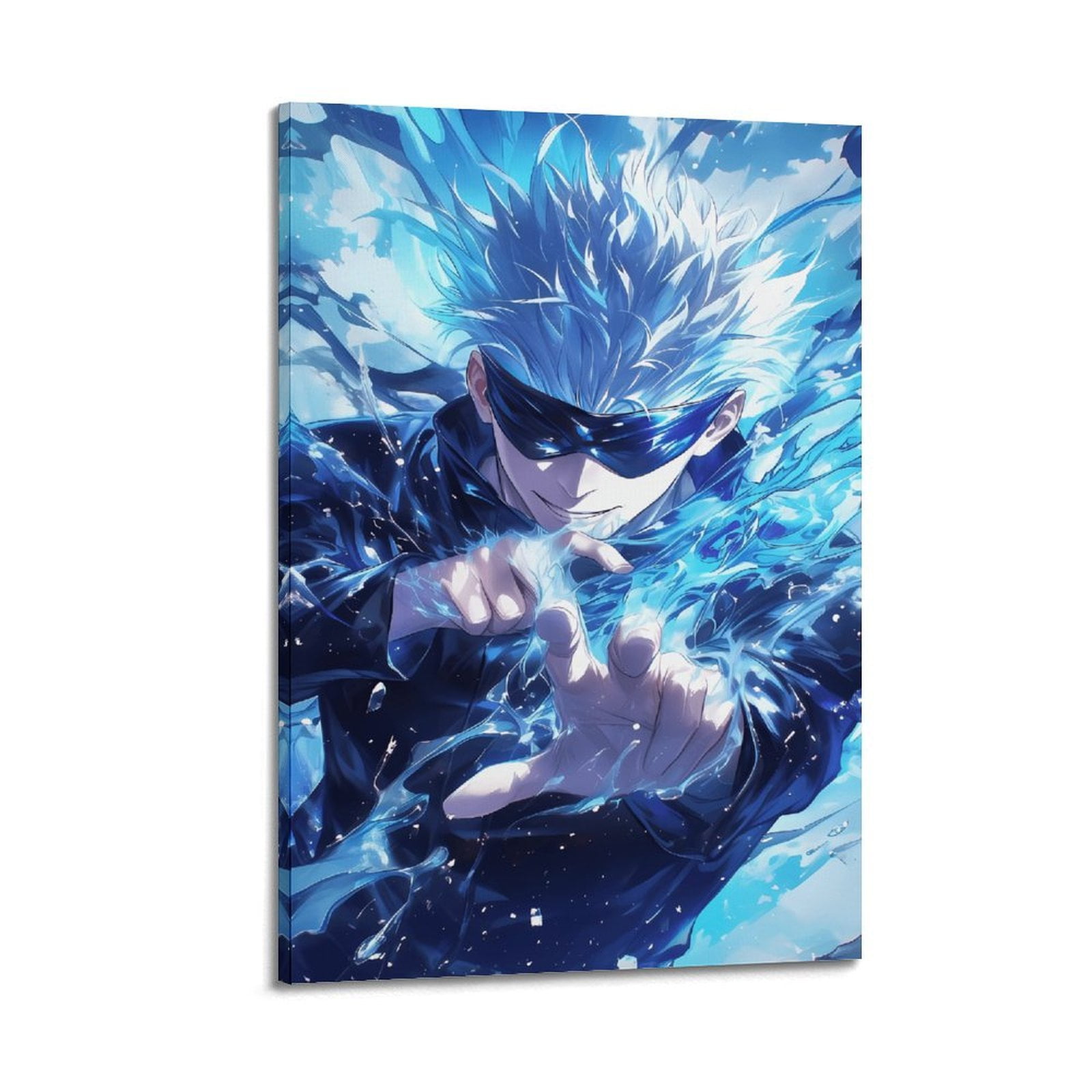 Anime Jujutsu Kaisen Role Gojo Satoru Painting Vintage Poster Picture ...