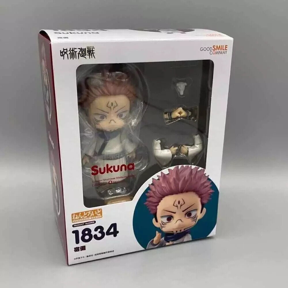 Anime Jujutsu Kaisen Ryomen Sukuna Nendoroid PVC doll toy model 1834 ...
