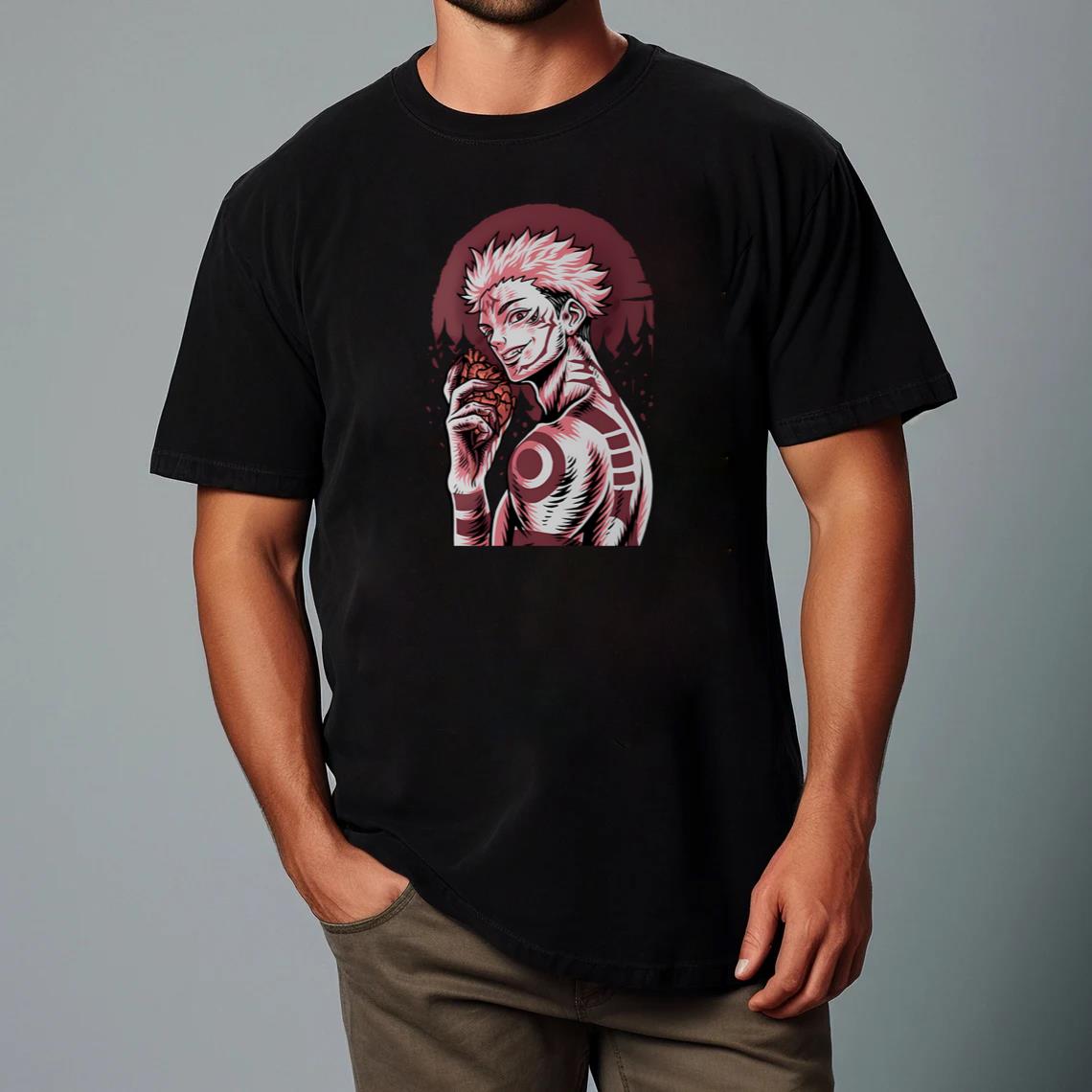 Anime Jujutsu Kaisen, Satoru Gojo The Strongest Sorcerer Fan T-Shirt ...