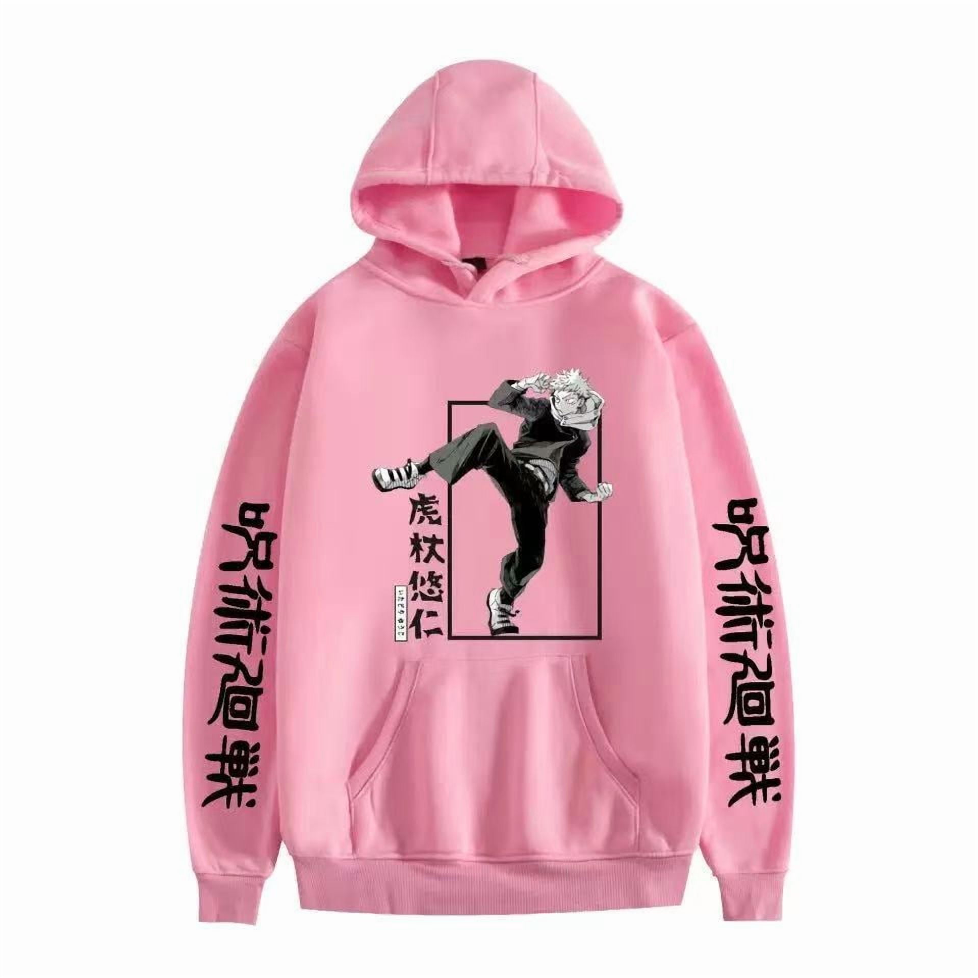 Anime Jujutsu Kaisen cool and flashy Printing HoodieCasual Sweatshirt ...