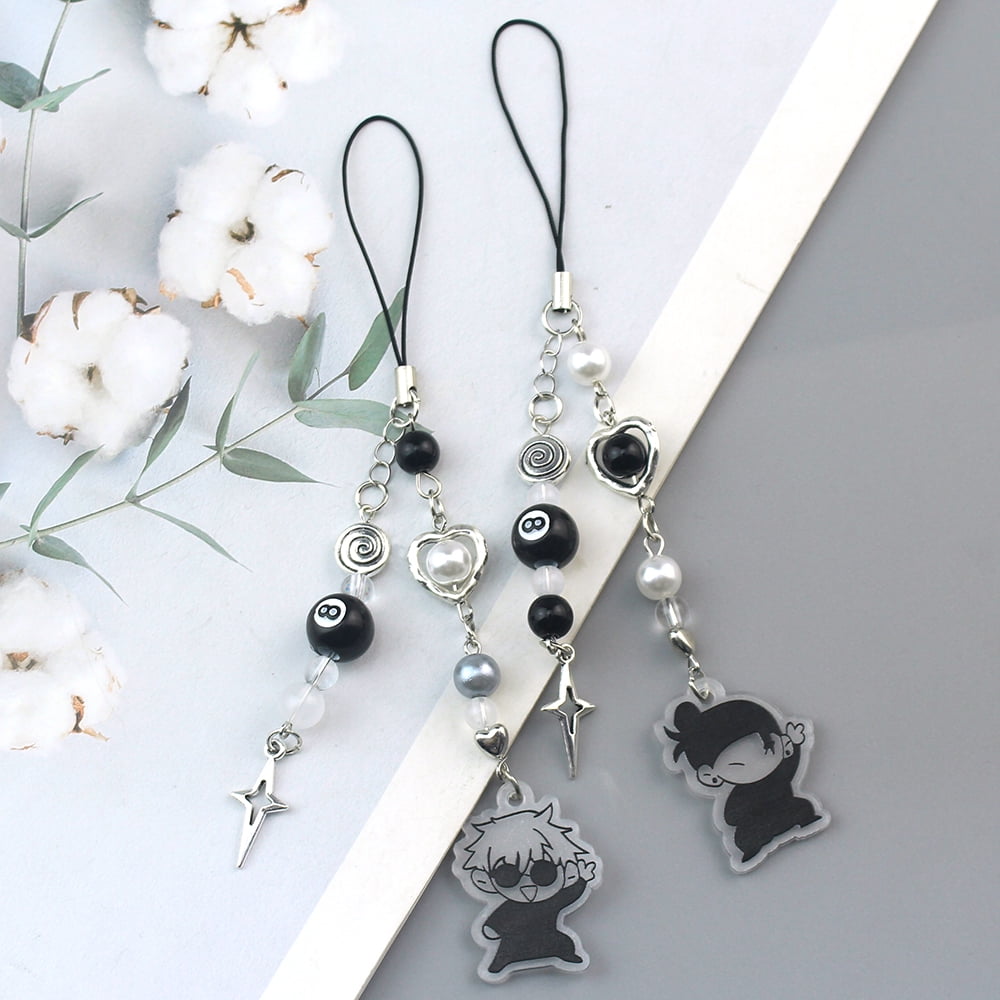 Anime Jujutsu Keychain Cosplay Geto Suguru Satoru Gojo Matching JJK ...