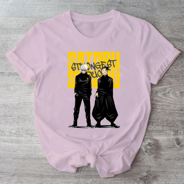 Anime Jujutsu SATORU GOJO AND GETO SUGURU t-shirt Japanese Manga Gift ...