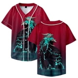 Anime Kaiju No. 8 3D Baseball Jersey Shirts Classic Print Short Sleeve ...