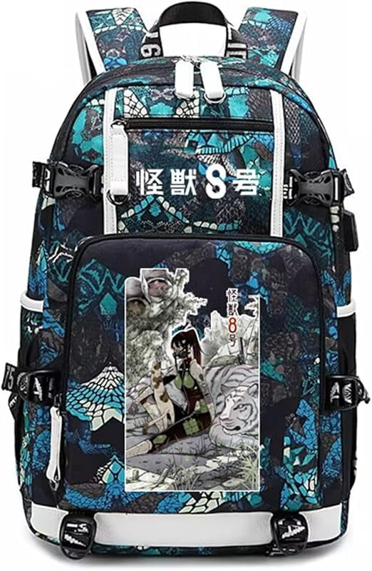 Anime Kaiju No. 8 Backpack Hibino Kafka Daypack School Bag Bookbag with ...