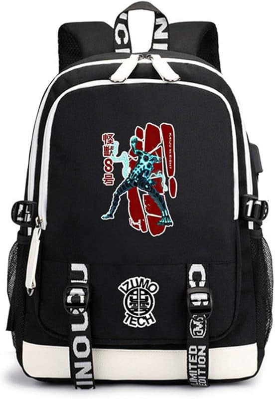 Anime Kaiju No. 8 Backpack KAIJU NUMBER EIGHT Bookbag Laptop Bag School ...