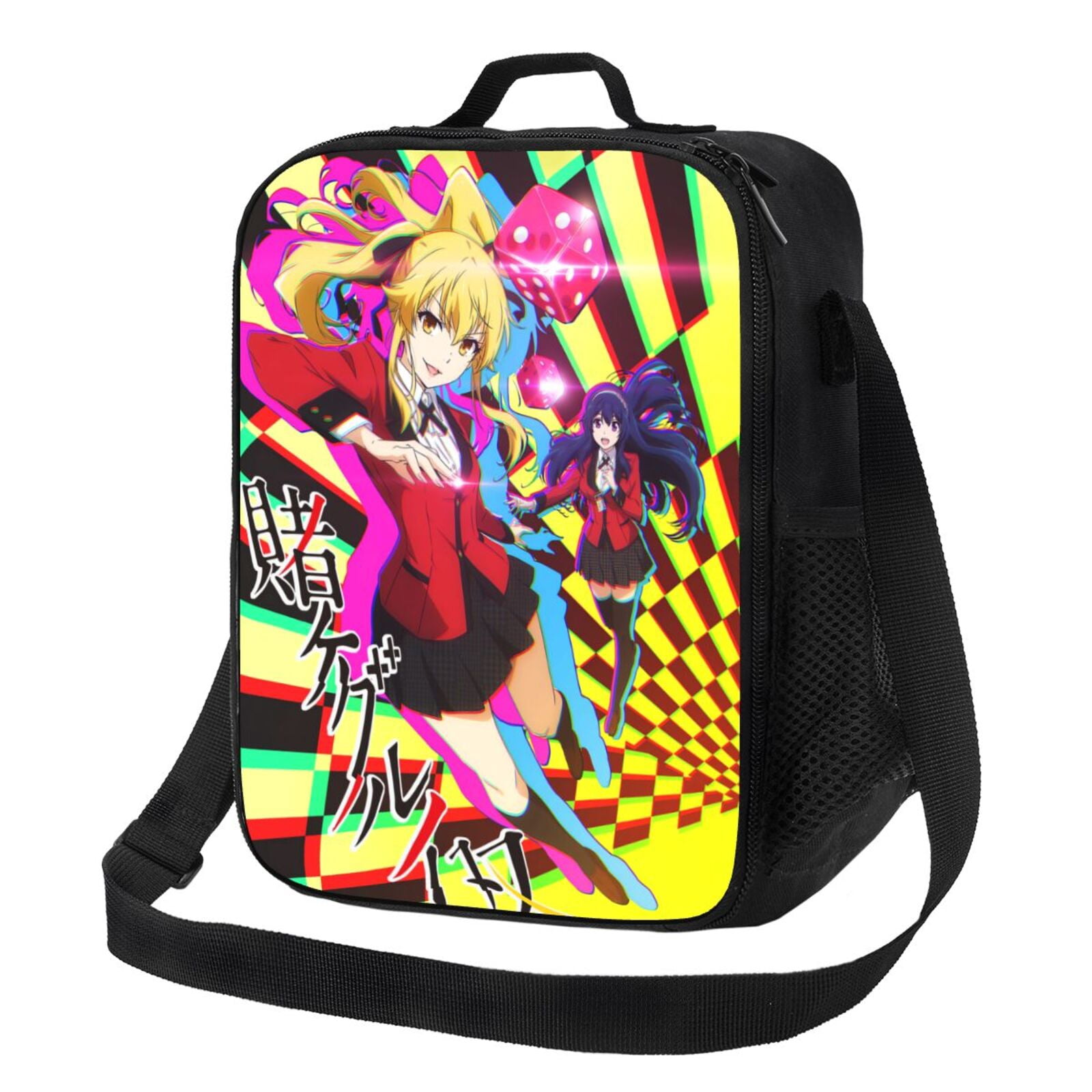 Anime Kakegurui Lunch Box Reusable Lunch Bag Insulated Portable Tote ...