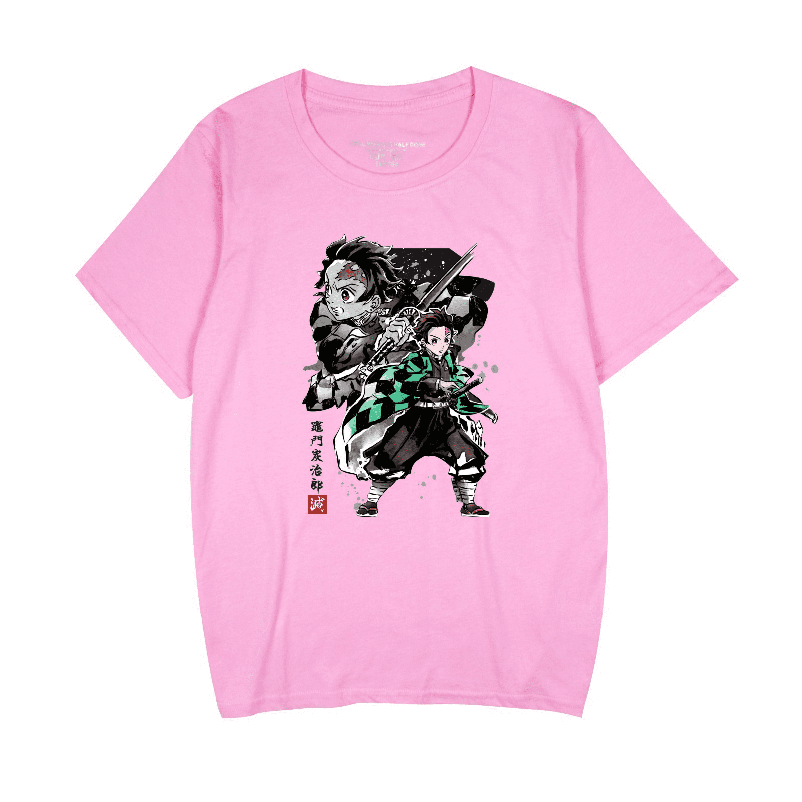 Anime Kamado Nezuko Top Kamado Tanjirou T-Shirt Casual Short Sleeve ...