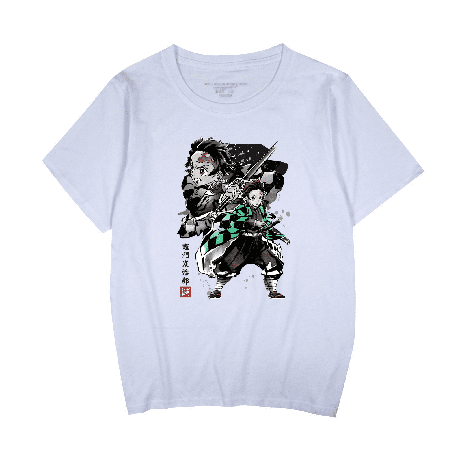 Anime Kamado Nezuko Top Kamado Tanjirou T-Shirt Casual Short Sleeve ...