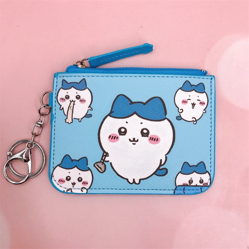 Anime Kawaii Chikawas Hachiware Usagi Card Holder Coin Purse Cartoon ...