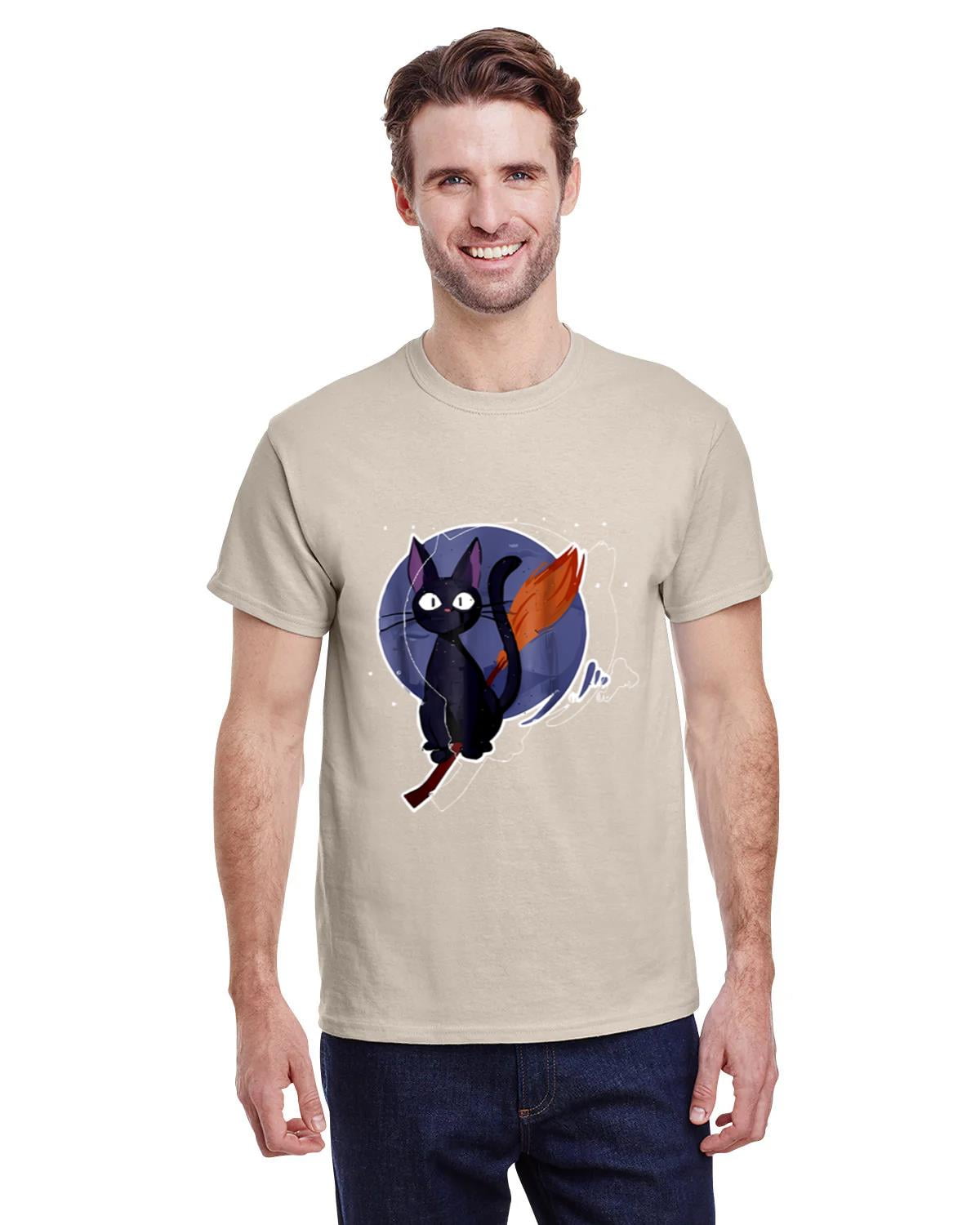 Anime Kawaii Cute JiJi Cat from Kiki’s Delivery Service Magical Unisex ...