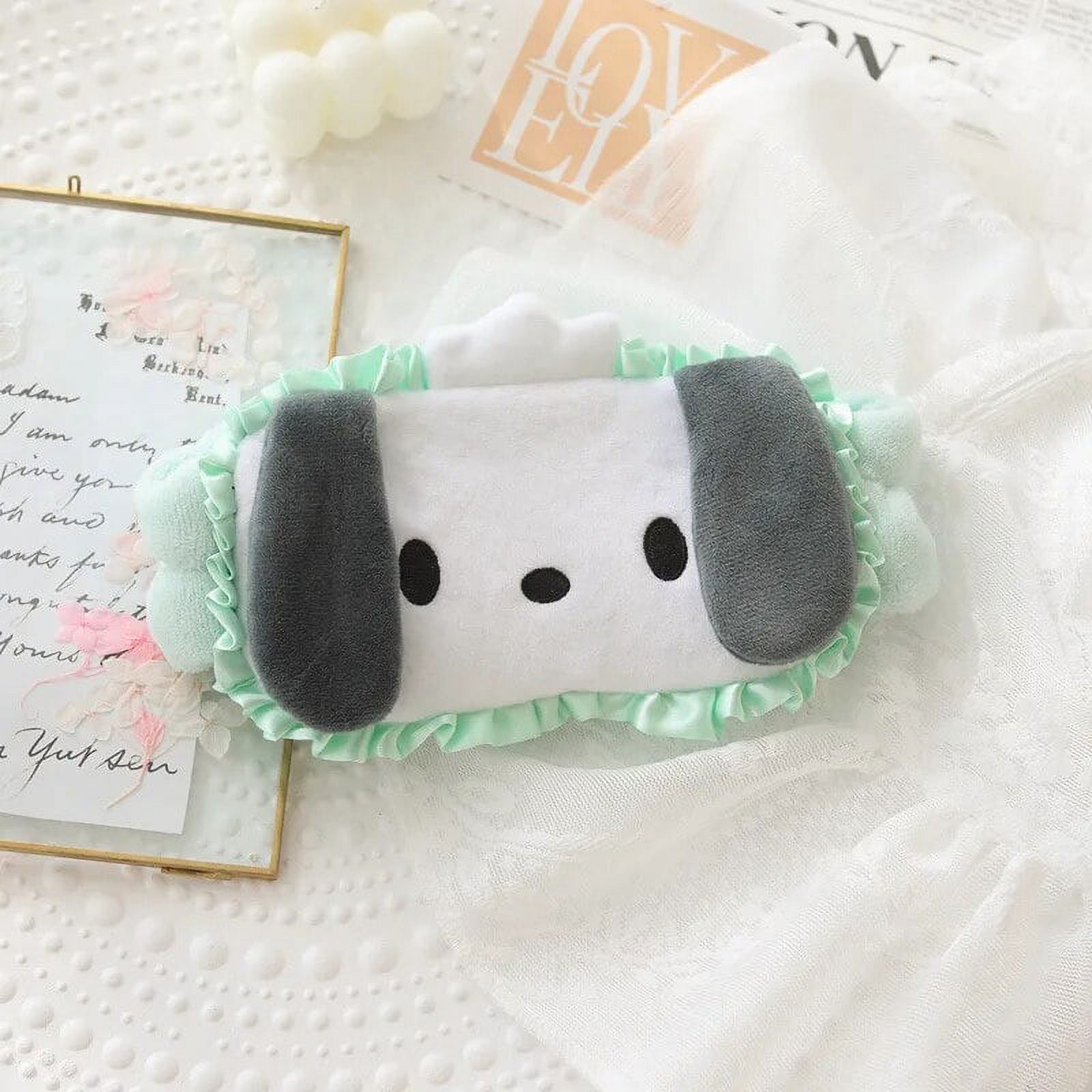 Anime Kawaii Kuromi Sanrio Cartoon Eye Mask Cinnamoroll Anime Shading ...