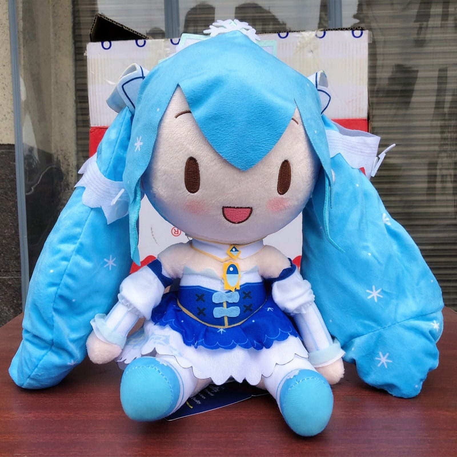 Anime Kawaii Singing Girl Plush Toy,Cute Fufu Stuffed Doll Throw Pillow ...