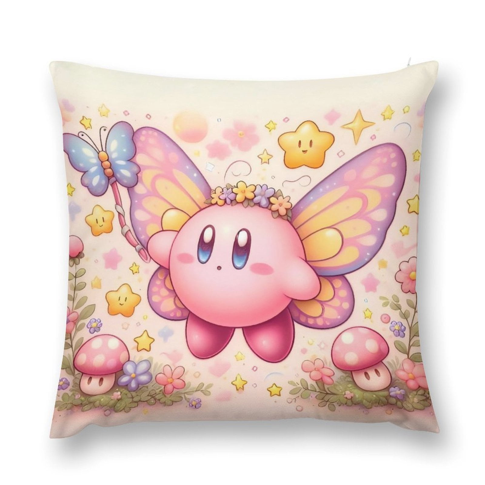Anime Kirby Pillowcases Kirby Merch 24 "x24 " Anime Decorative Pillows ...