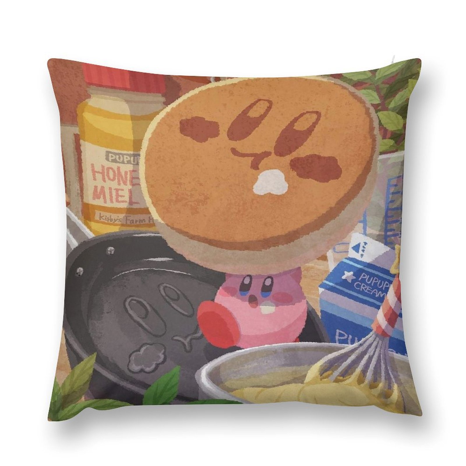 Anime Kirby Pillowcases Kirby Merch 24 "x24 " Anime Decorative Pillows ...