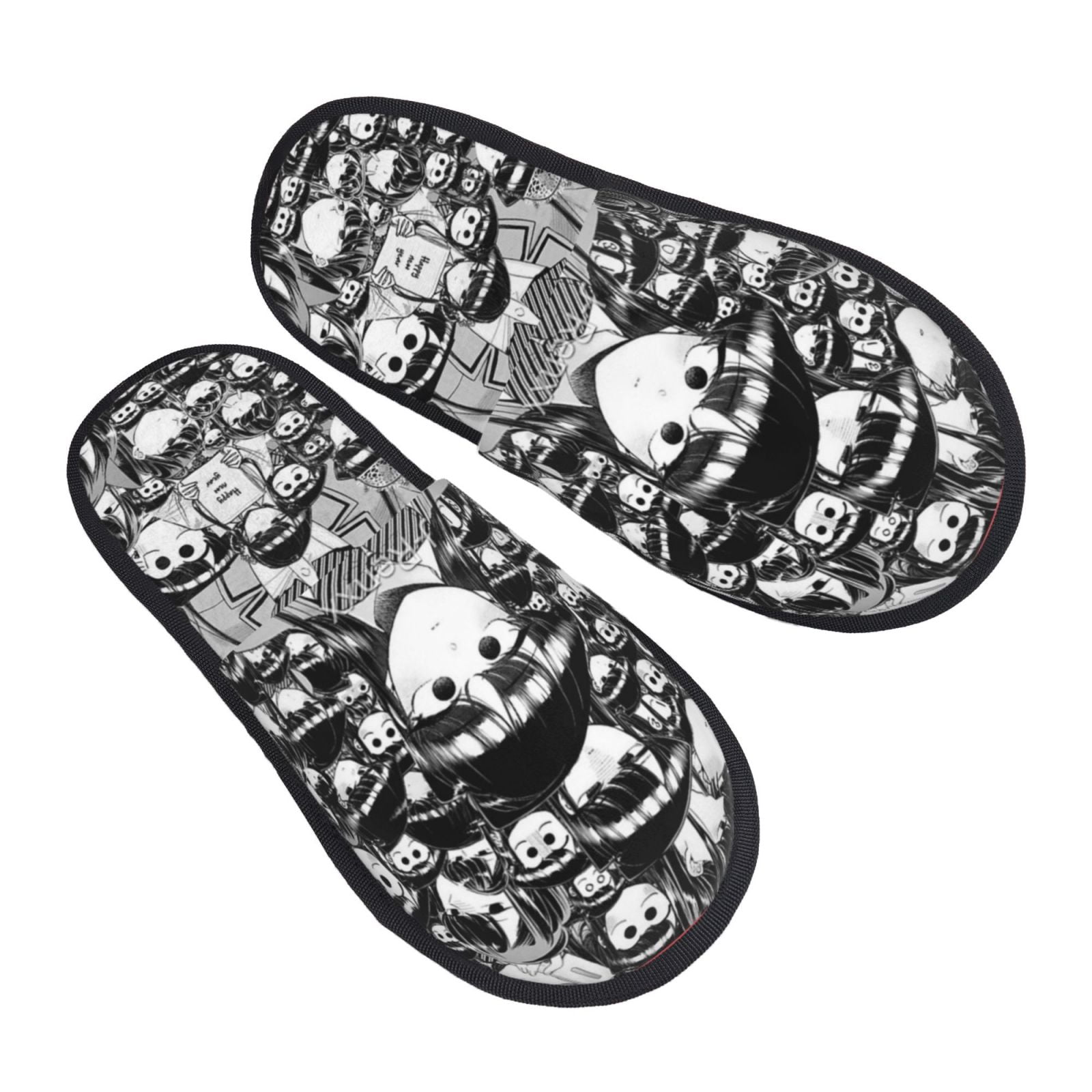 Anime Komi Can'T Communicate Komi Shouko Furry Slippers For Men Women ...