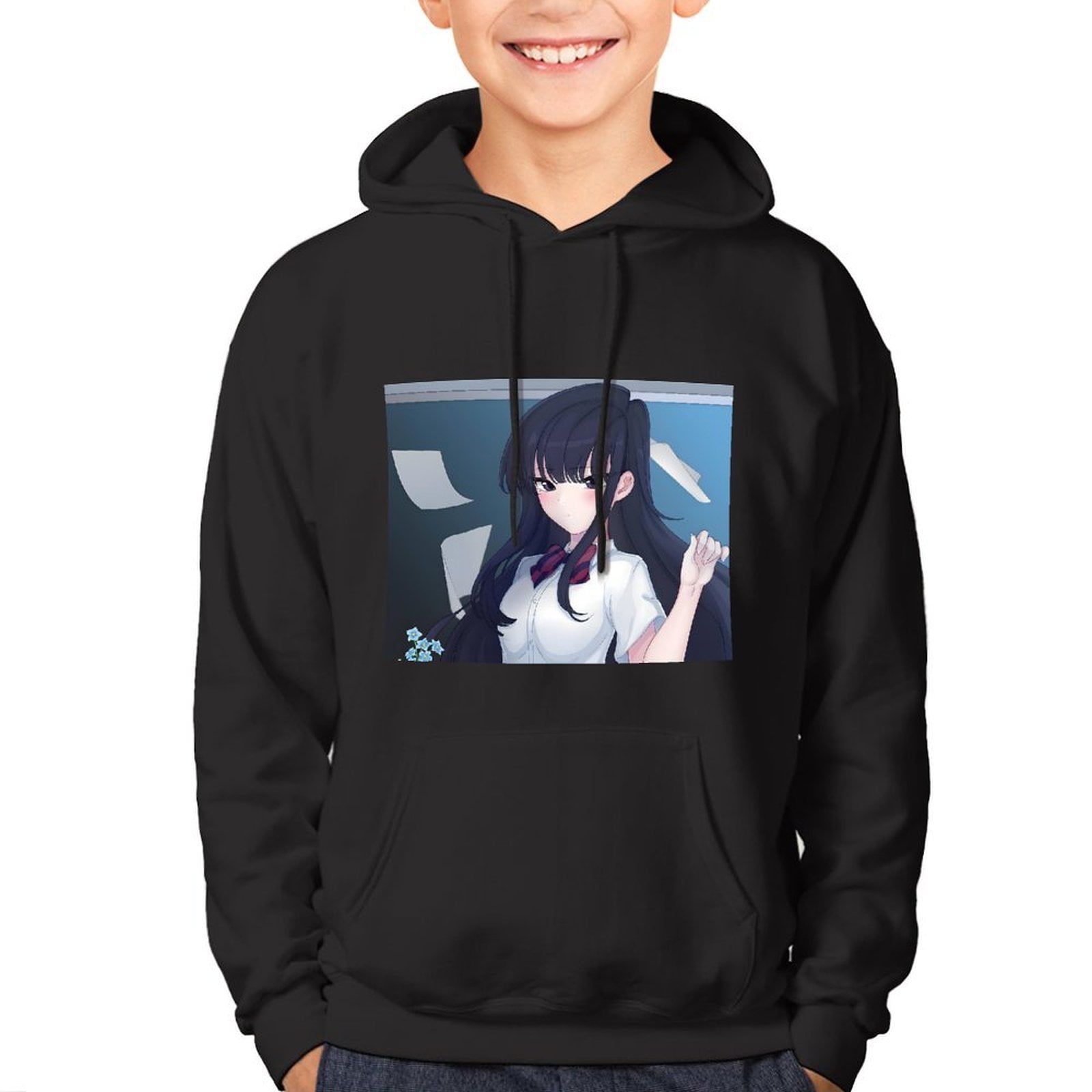 Anime Komi Can't Communicate Komi Shouko Black Kids' Hoodie 3d Print ...