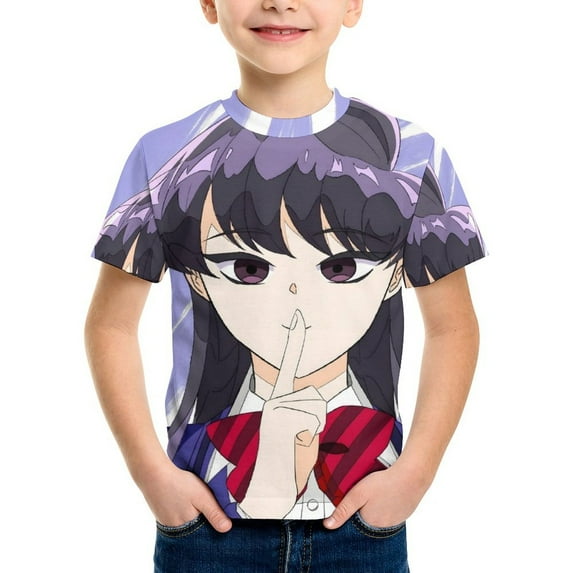 Anime Komi Can't Communicate Komi Shouko Kids T-Shirt 3d Printed ...