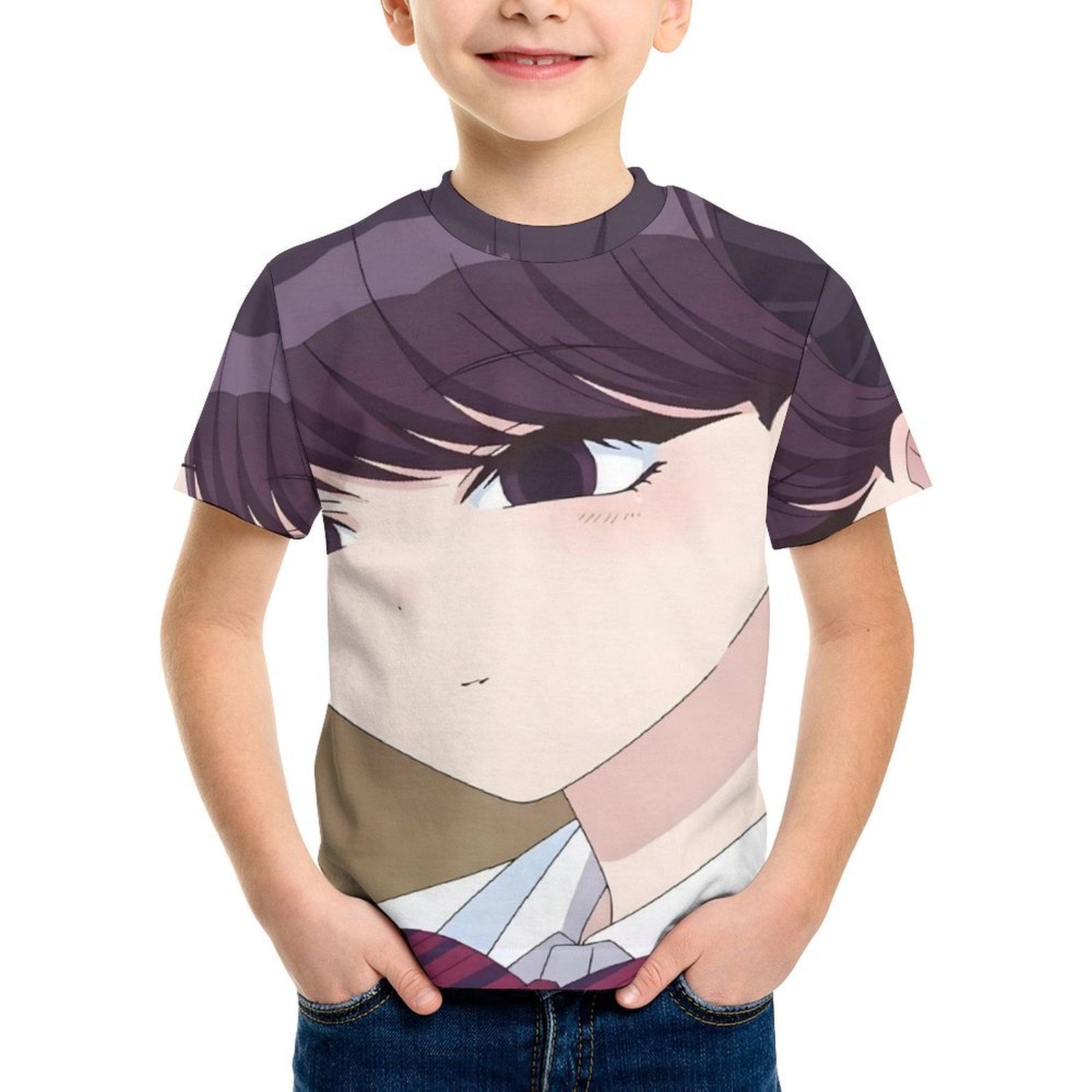 Anime Komi Can't Communicate Komi Shouko Kids T-Shirt 3d Printed ...