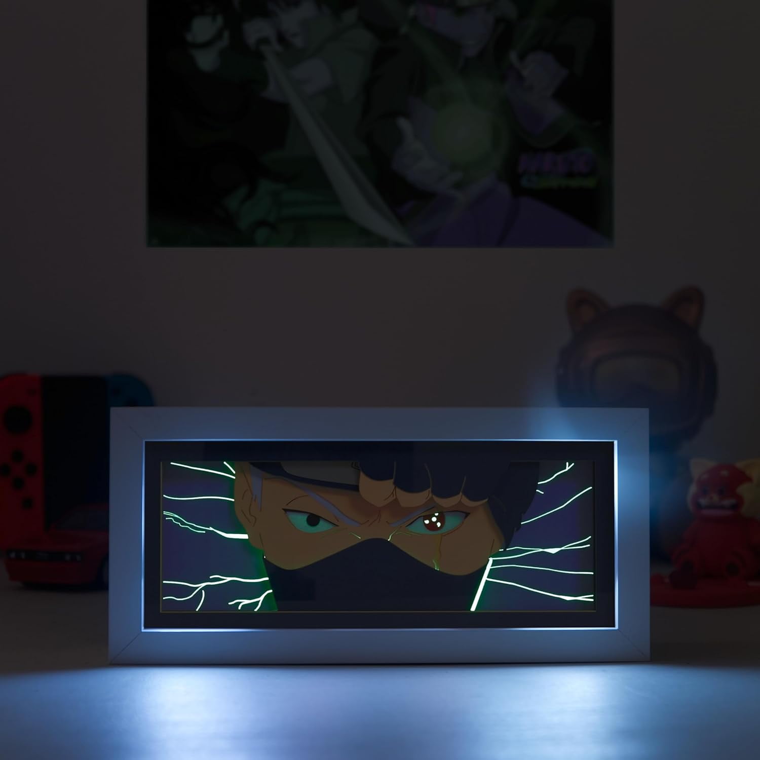 Anime LED Light Box, Manga Shadow Box Frame, Anime Paper Cut Light Box ...