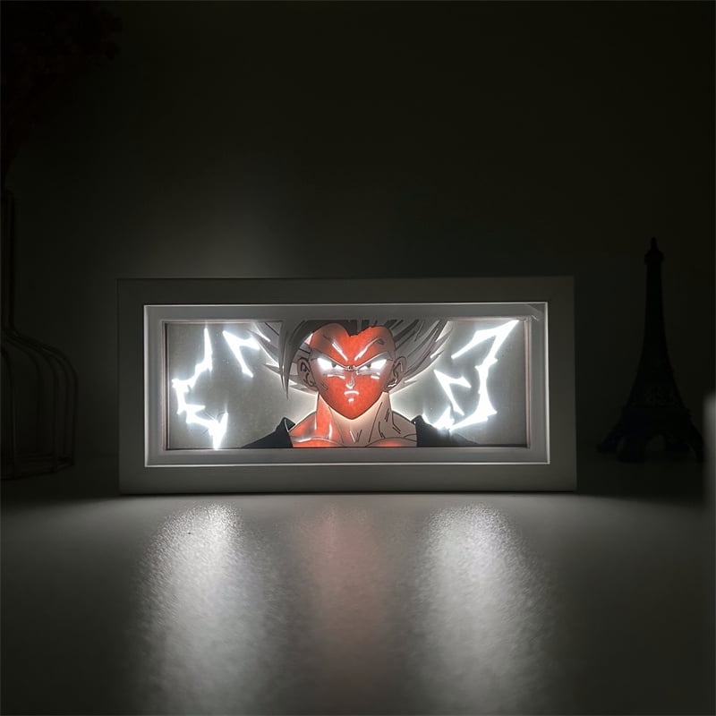 Anime Lamp Son Gohan Figure for RGB nightlight 16 color changes anime ...