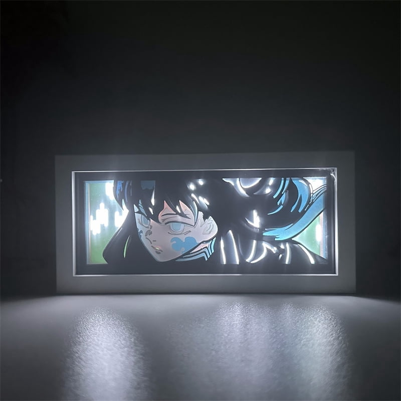 Anime Lamp Tokitou Muichirou Figure for RGB nightlight 16 color changes ...
