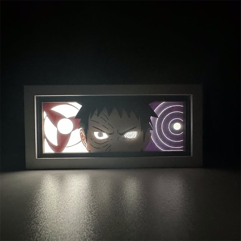 Anime Lamp Uchiha Obito Figure for RGB Nightlight 16 Color Changes ...