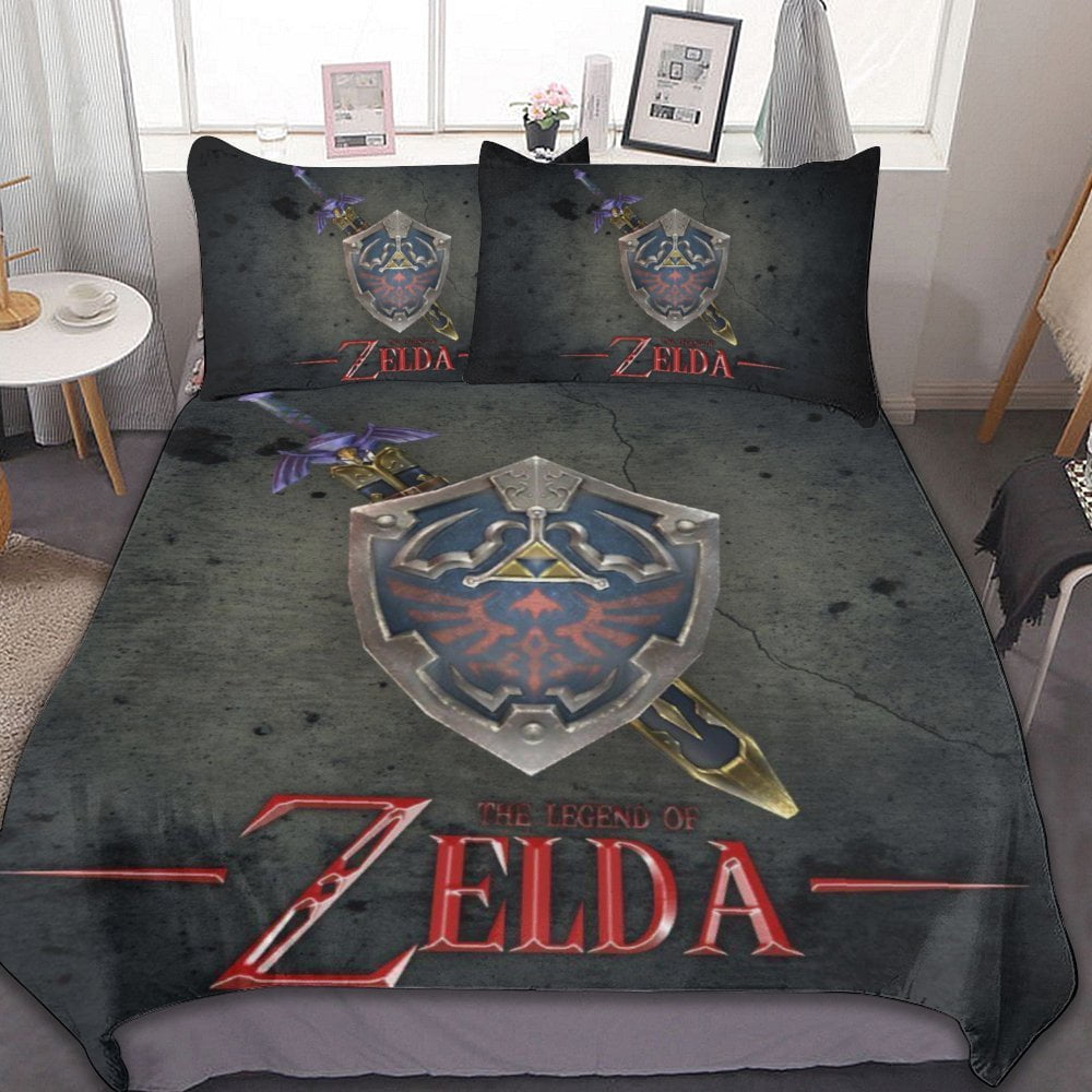 Anime Legend Of Zelda Duvet Cover Set, 3D Printed Lightweight and ...