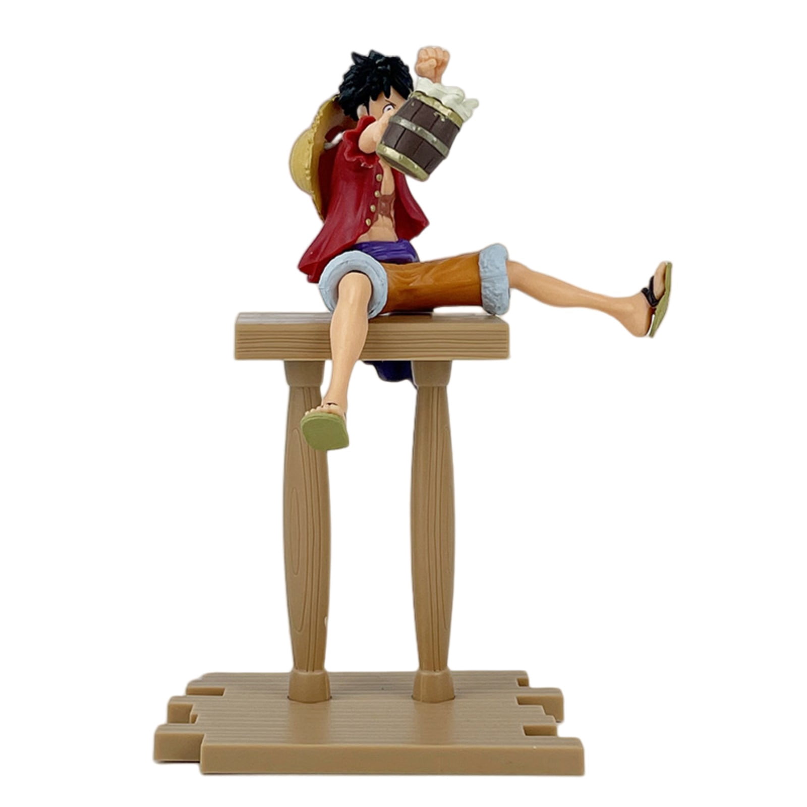 Anime Luffy Figure（Bar counter）Toys Collection Statue Model Ornaments ...
