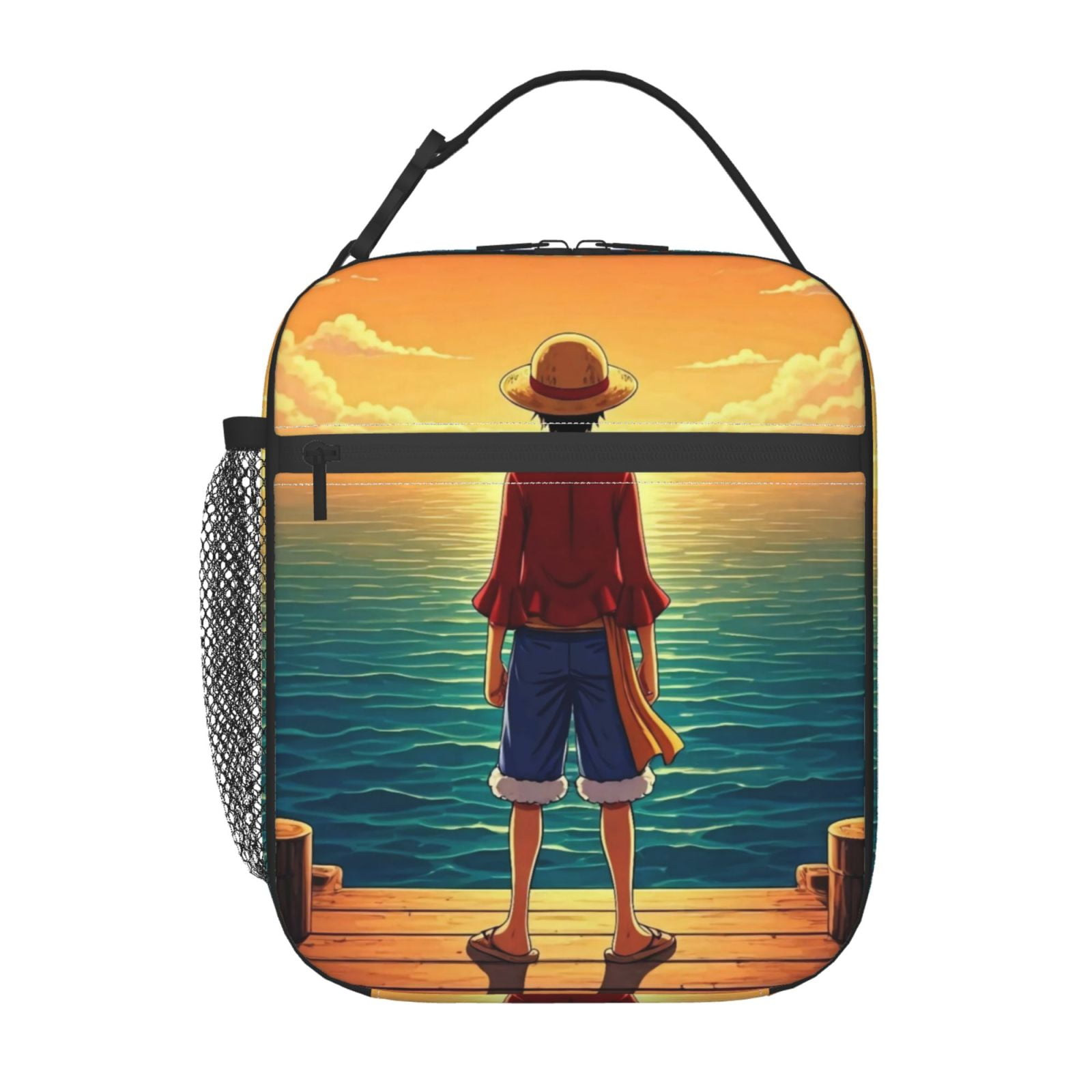 Anime Luffy Style 11 Insulated Lunch Box Cooler Handbags Case Tote Bags ...