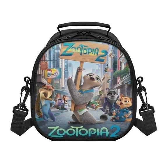 Anime Lunch Bag Zootopia 2 Insulated Lunch Box Leakproof Cooler Food ...