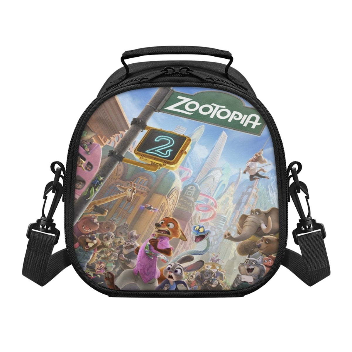 Anime Lunch Bag Zootopia 2 Insulated Lunch Box Leakproof Cooler Food ...
