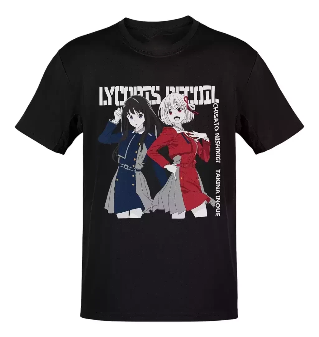 Anime Lycoris Recoil Chisato Takina T-Shirt Size S-5XL, Gift For ...