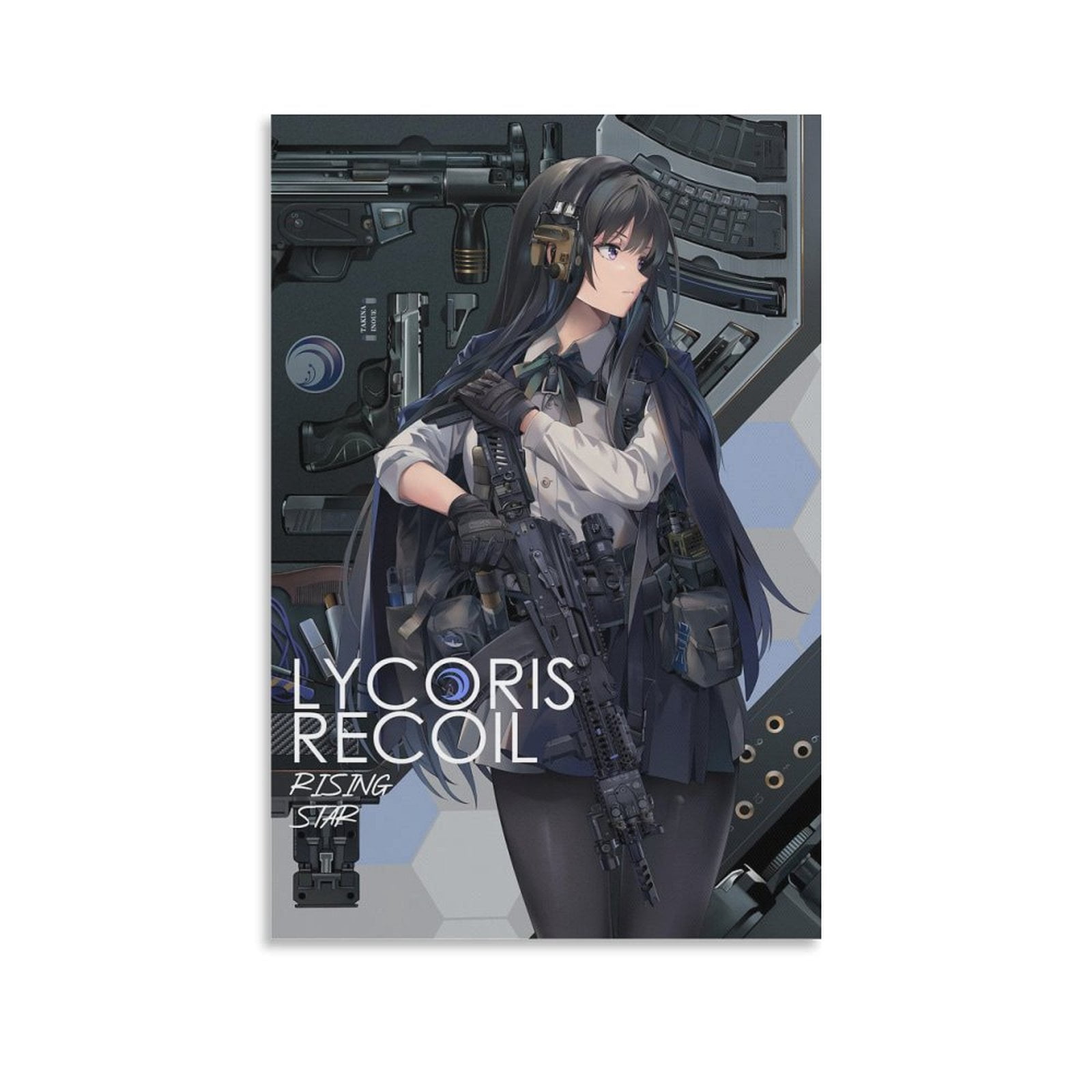 Anime Lycoris Recoil Poster Takina Inoue Poster Decorative Painting ...