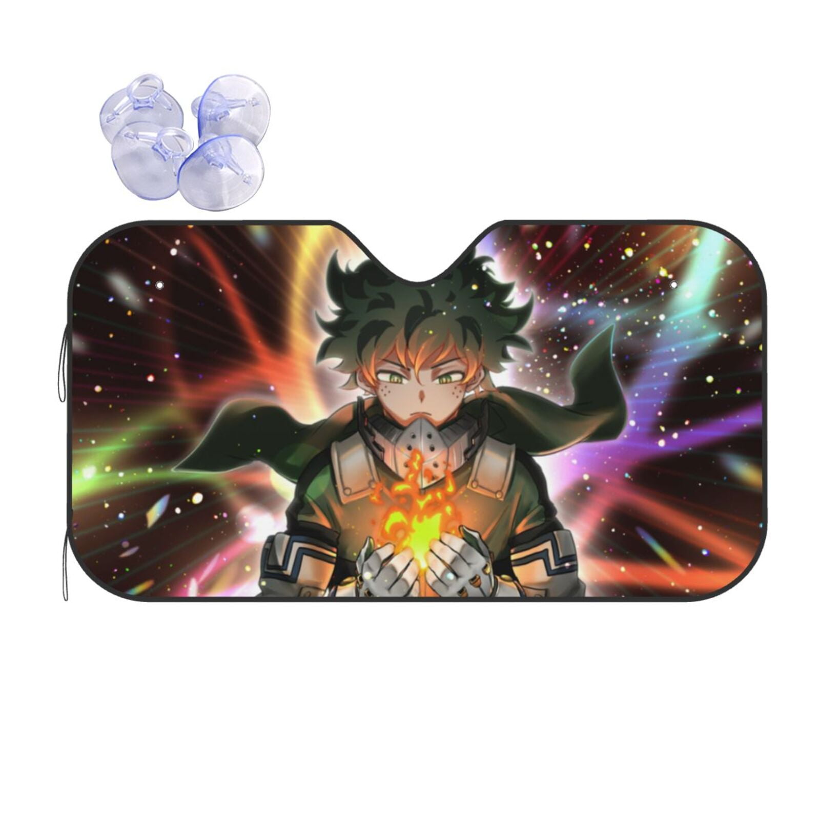 Anime MHA My Hero Academia Car Windshield Sunshade Blocks UV Rays&Keeps ...