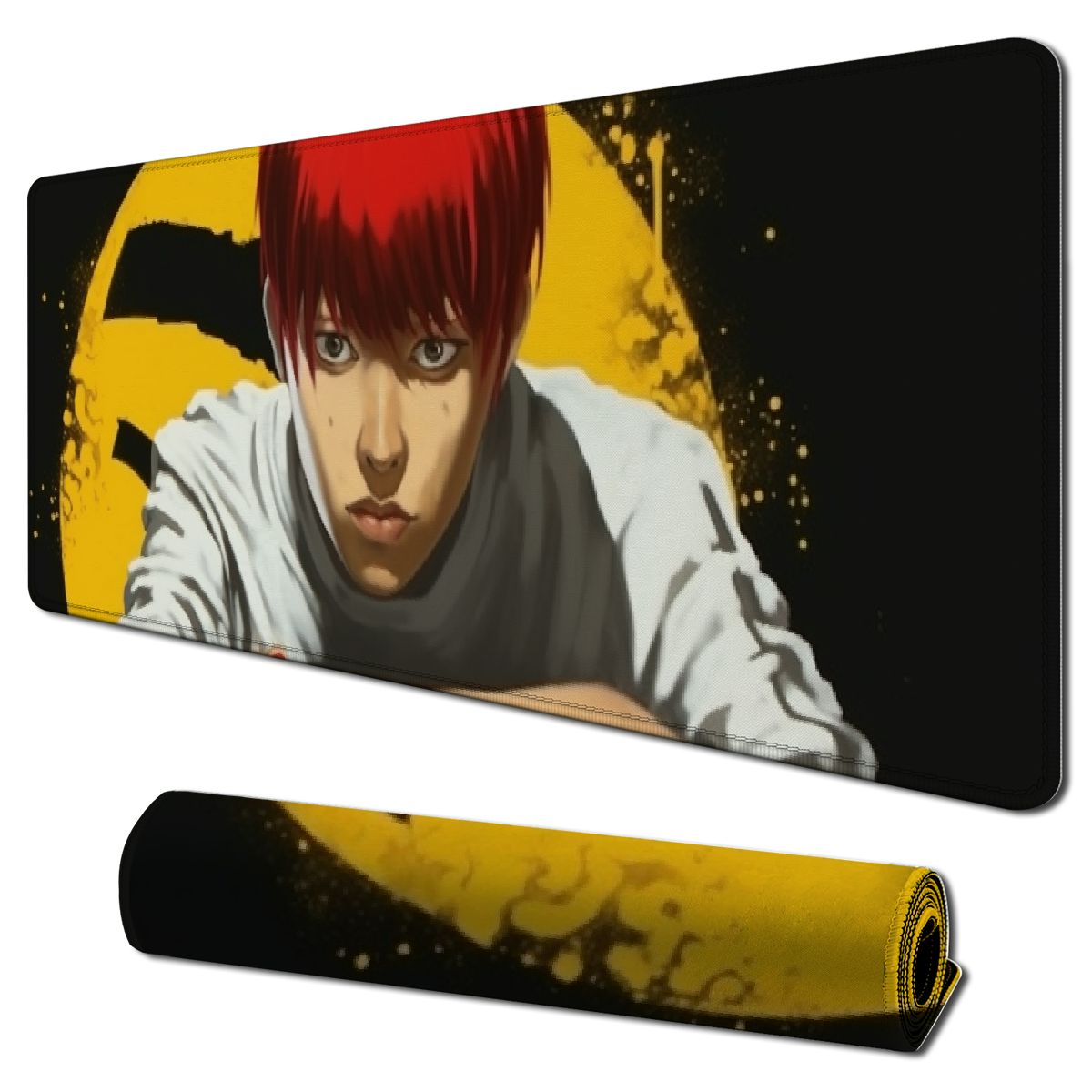 Anime Man Mousepad Ultra Thick Rubber Large Gaming Mouse Pad Mat Anti ...