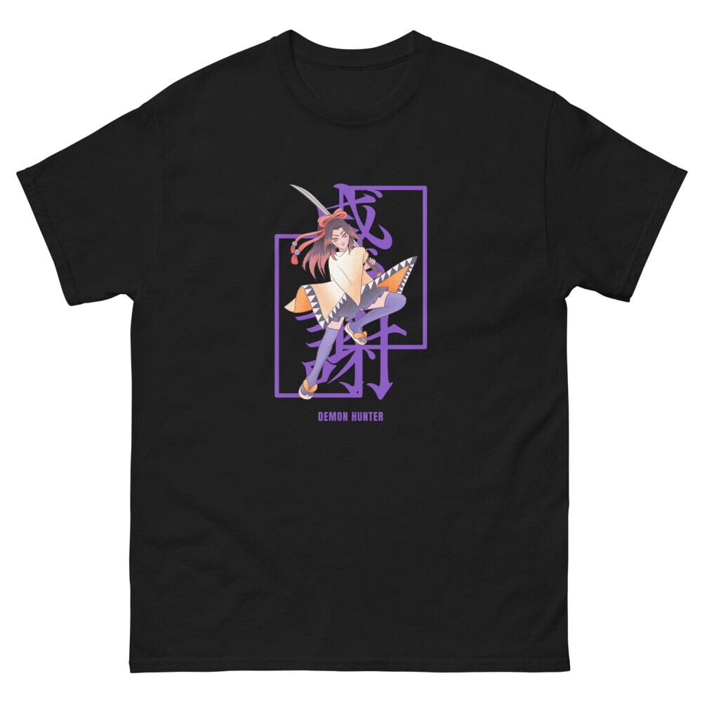 Anime Manga Demon Hunter Men's heavyweight tee - Walmart.com
