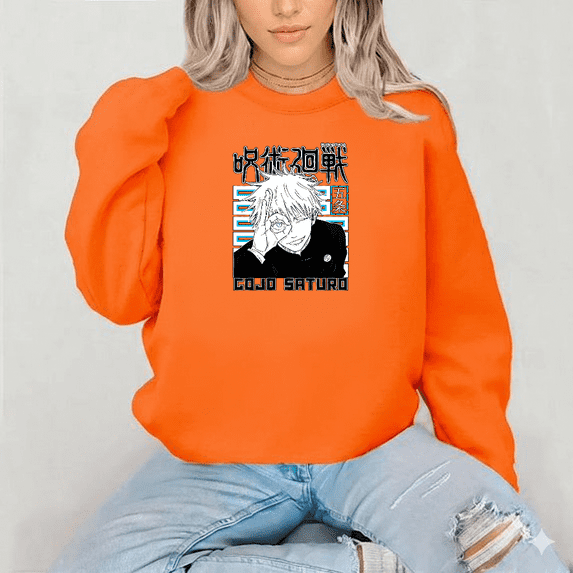 Anime Manga Jujutsu Kaisen Gojo Battle Fan Art Sweatshirt V50359, up to ...