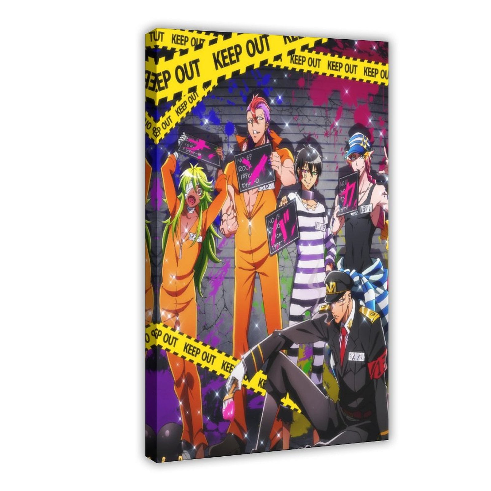 Anime Manga NANBAKA Japan Art Posters Art Print Bedroom Decor for Wall ...