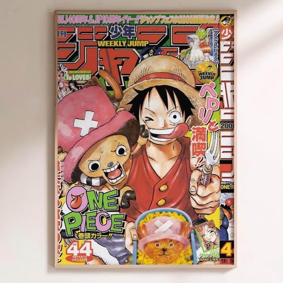 Anime Manga Poster One PieceAction Manga Art Japanese Style Wall Decor ...