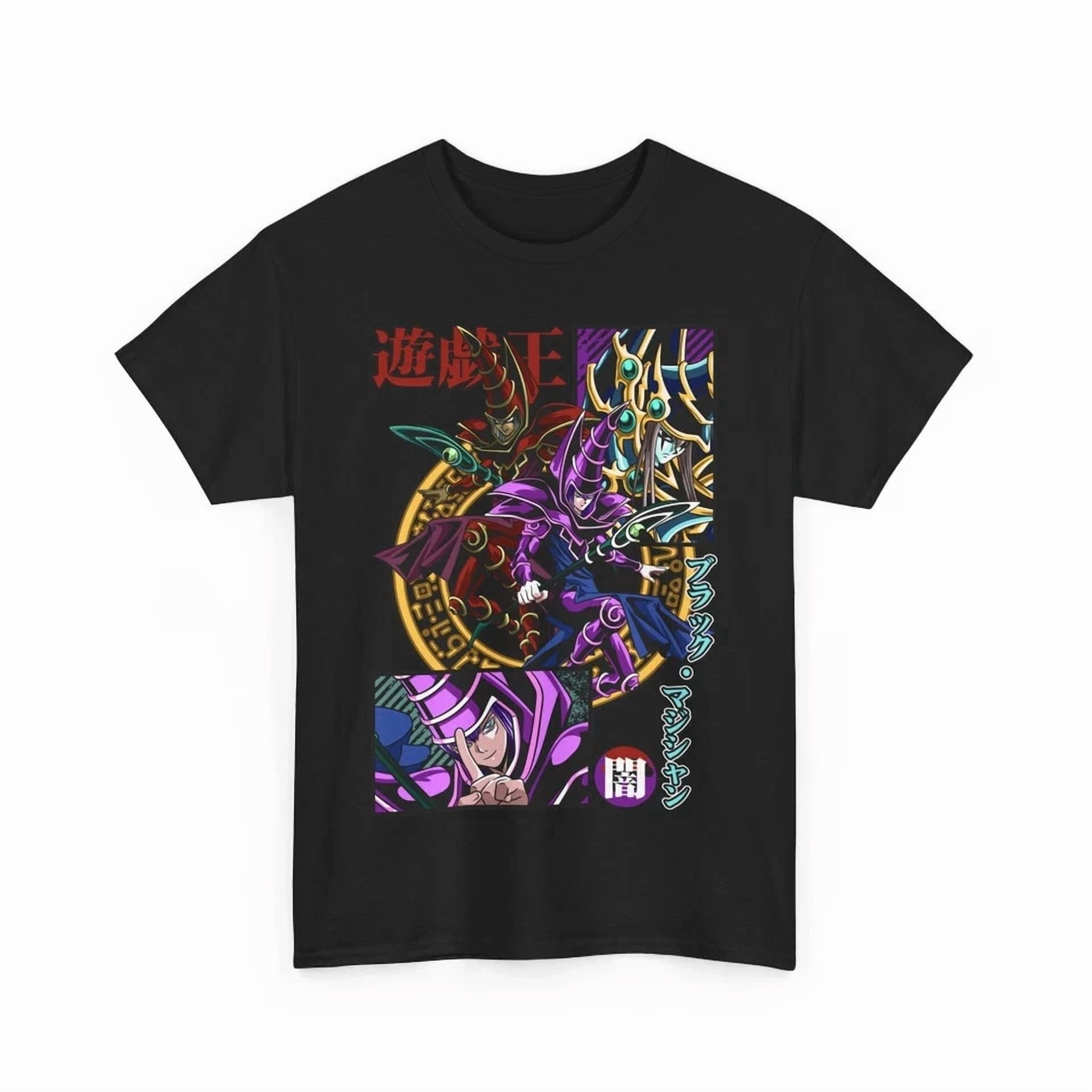 Anime Manga Shirt Unisex Heavy Cotton Tee - Japanese Anime Black S-5XL ...