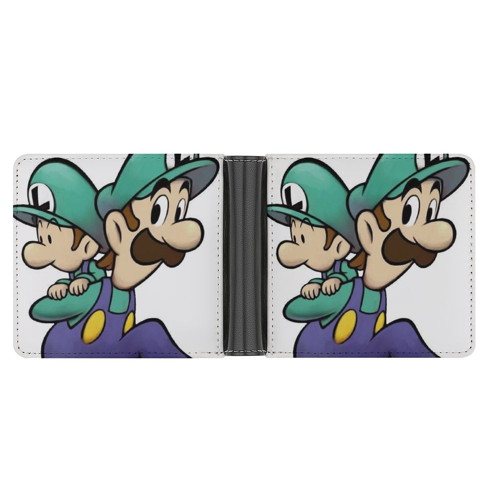 Anime Mario Wallet For Men Purse Leather Bifold Wallet Mario Merch for ...