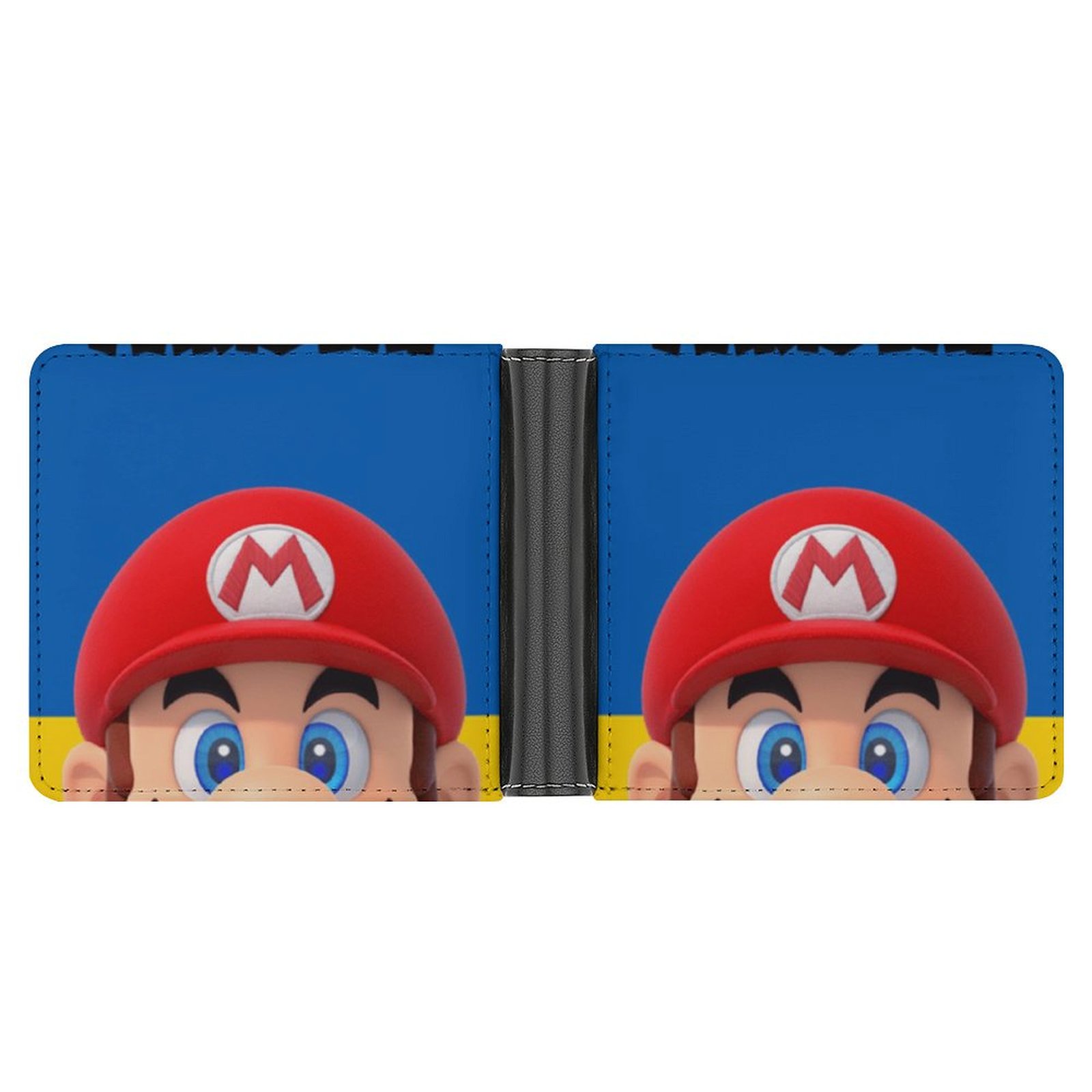 Anime Mario Wallet For Men Purse Leather Bifold Wallet Mario Merch for ...