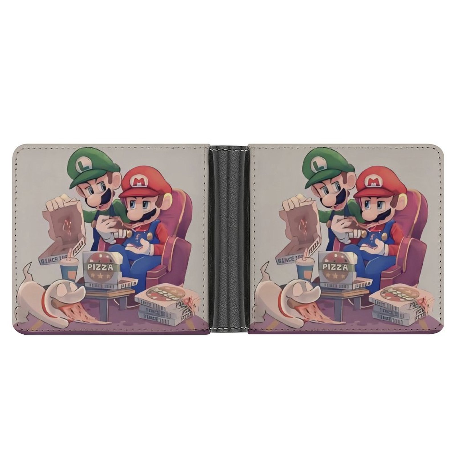 Anime Mario Wallet For Men Purse Leather Bifold Wallet Mario Merch for ...