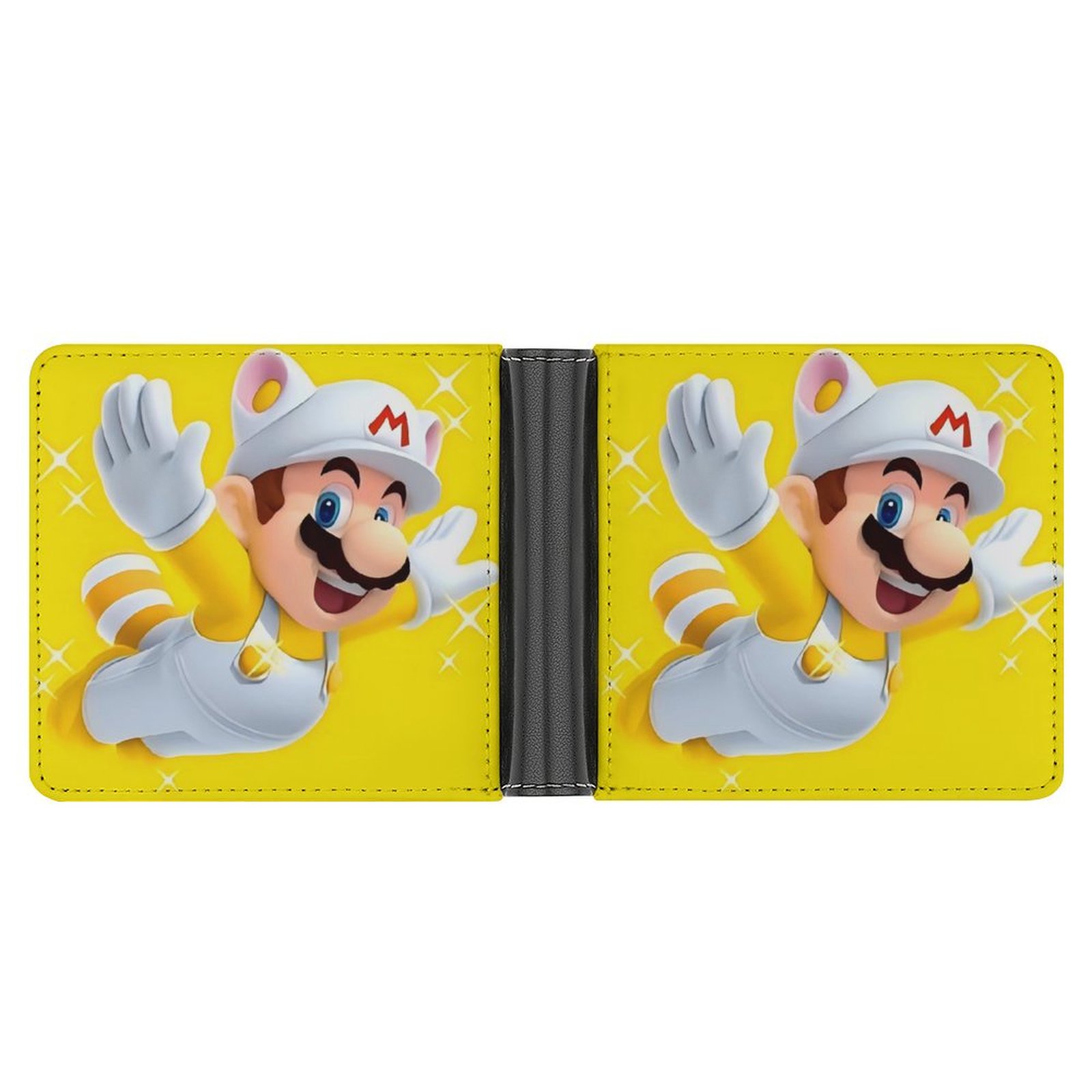 Anime Mario Wallet For Men Purse Leather Bifold Wallet Mario Merch for ...