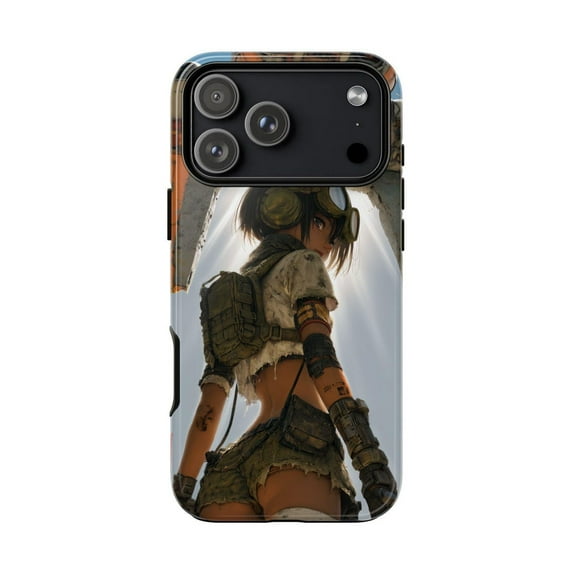Anime Mecha Pilot Girl Futuristic Battle Phone Case with iPhone 17 to ...
