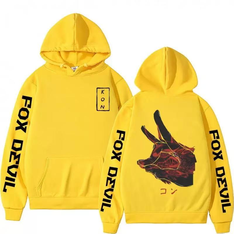 Anime Merch Printing Chainsaw Man Hayakawa Aki Halloween Cosplay Hoody ...