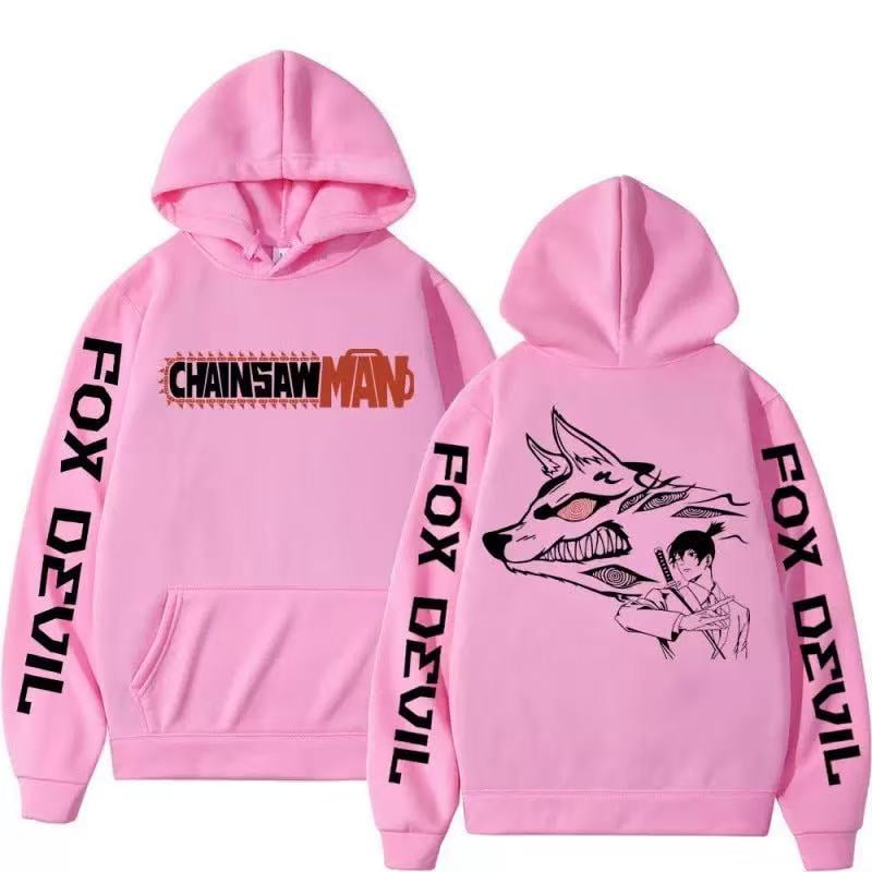 Anime Merch Printing Chainsaw Man Hayakawa Aki Halloween Cosplay Hoody ...