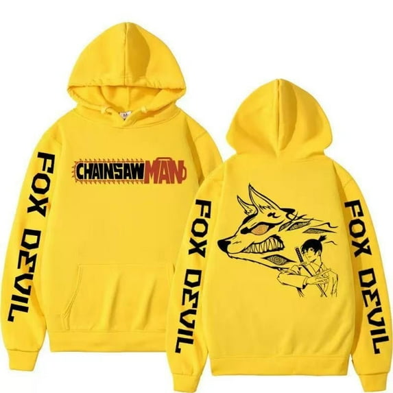 Anime Merch Printing Chainsaw Man Hayakawa Aki Halloween Cosplay Hoody ...
